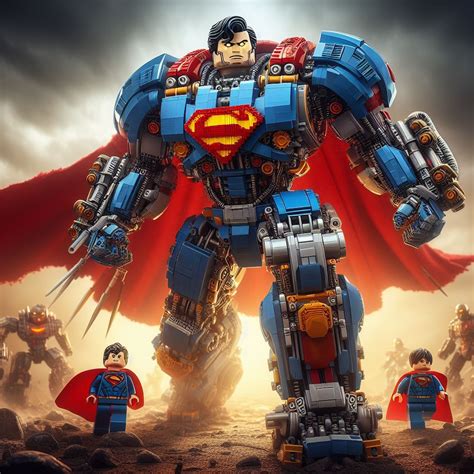 Lego Superman Mech Set By Jesse220 On Deviantart