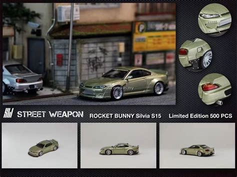 Street Weapon 1 64 Nissan Silvia S15 Pandem Jade Green