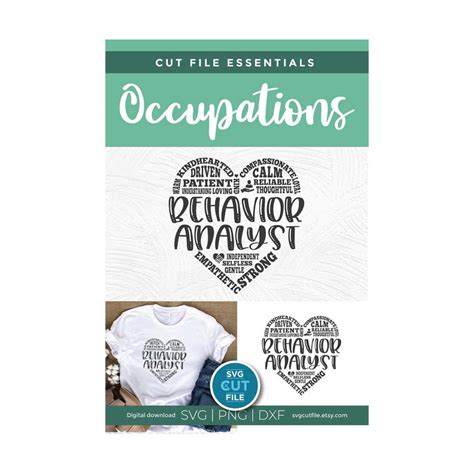 Behavior Analyst Svg Bcba Svg Lba Svg School Behavior Co Inspire