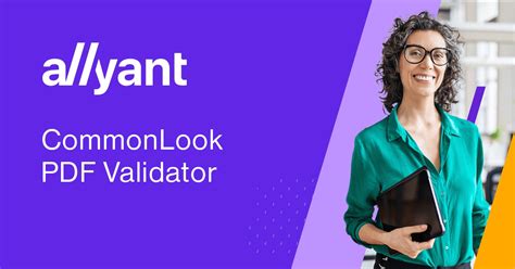 CommonLook PDF Validator Allyant