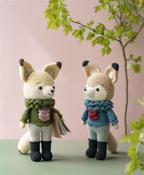Felipe The Fennec Fox Amigurumi Pattern