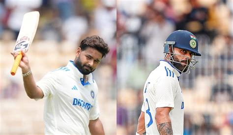 Icc Test Rankings Rishabh Pant Returns Among Best Batters After Chennai Ton Virat Kohli Falls