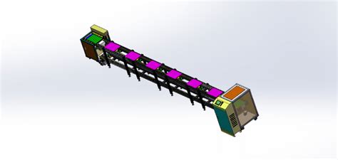 Double Speed Chain Assembly Line Drawing Mechstream