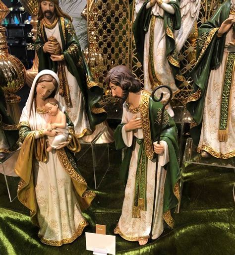 6 Figure 135 Celtic Look Nativity Set
