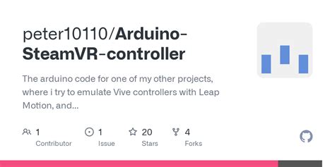 GitHub Peter Arduino SteamVR Controller The Arduino Code For One Of My Other Projects