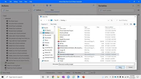 Power Automate Extract Data From Excel Without Table Templates Sample
