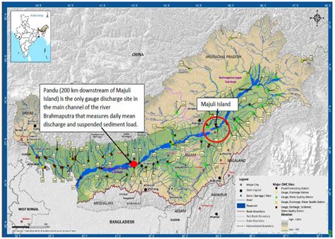Brahmaputra River Location