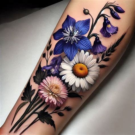 82 Delightful Daisy Tattoo Ideas With A Twist That Will Blow Your Mind