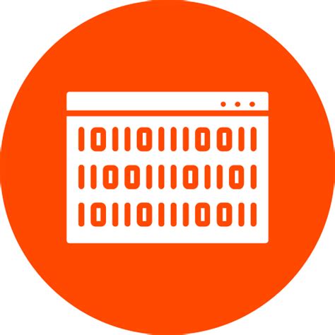 Binary Code Generic Mixed Icon