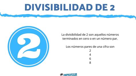 Divisibilidad De 2 Con Ejemplos