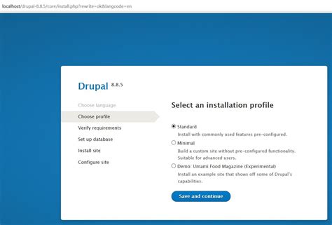 Install Drupal 8 On Windows Using Xampp