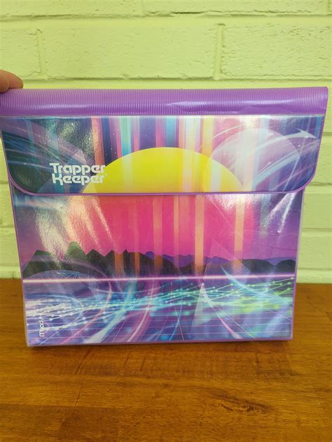 Trapper Keeper Binder Mead Retro 80s 90s Style 1 Inch Rings With