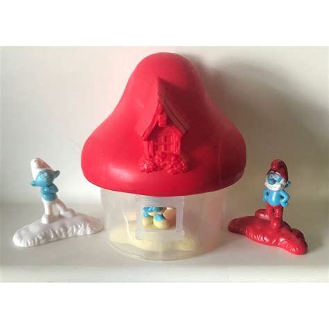 Smurf Smurfettes And Papa Smurf Mcdo Happy Meal Collectible Toy Shopee Philippines