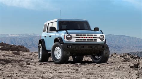 2025 Ford Bronco Heritage Edition Starts At 55505 This Is What You