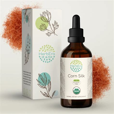 Corn Silk Tincture Supports Urinary Tract Wellness Herbera