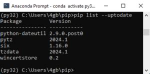 How To Use Pip List And Options MB