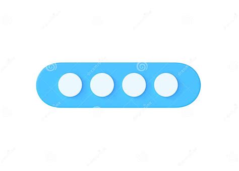 Password 3d Render Icon Code Field Simple Privacy Illustration And