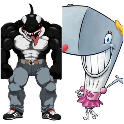 Moby And Pearl Street Sharksspongebob By Ebotizer On Deviantart