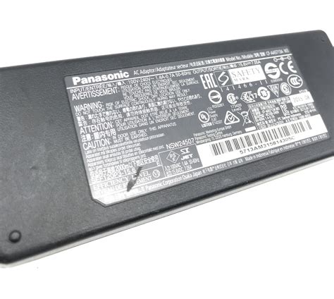 Laptop Ac Adapter Genuine Panasonic Toughbook Charger Cf Aa5713a For Cf