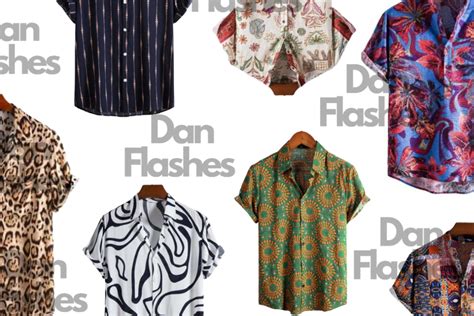 The Art Of Catching Attention With Dan Flashes Button Up Pattern Shir