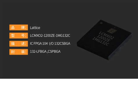 Lattice Fpga Ic Lcmxo2 1200ze 1mg132c High Quality Lattice Fpga Ic Lcmxo2 1200ze 1mg132c On