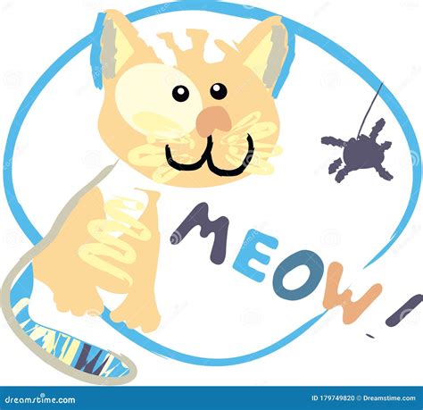 Cat Meow Clipart