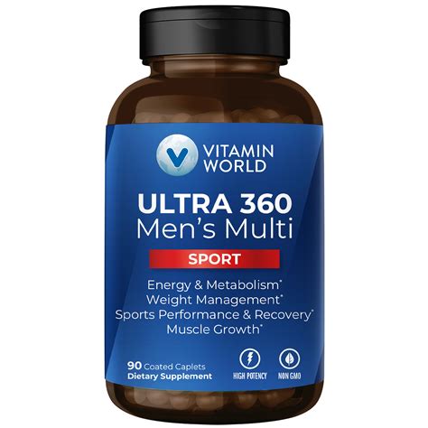 Ultra 360 Mens Sport Multivitamin Vitamin World