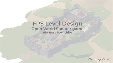 fps level design conquer the fortress behance