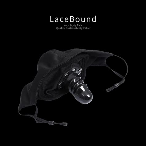 Discreet Bdsm Face Mask With Hidden Dildo Gag For Roleplay Lacebound