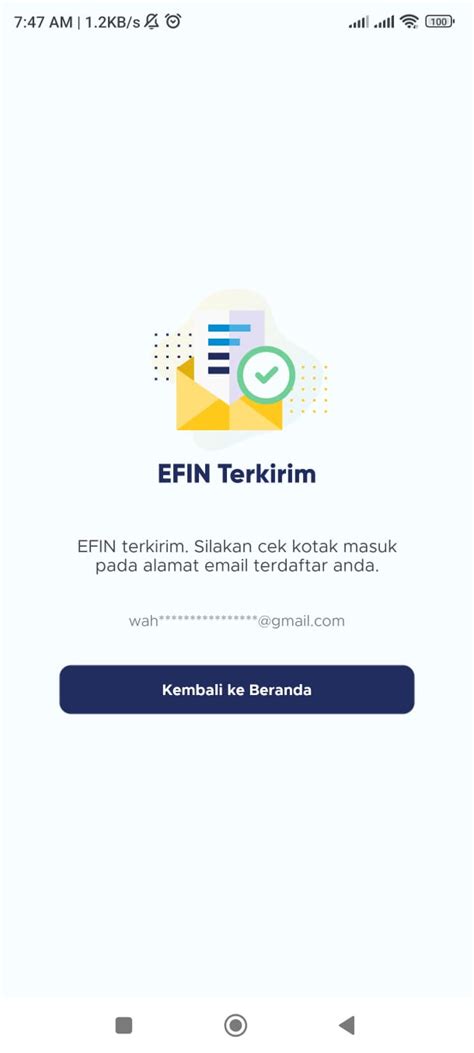 Lupa Efin Cara Mudah Cek Efin Kembali Blog Online Pajak