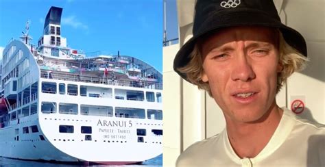 These Olympic Athletes Are Staying On A Luxury Cruise Ship In Tahiti