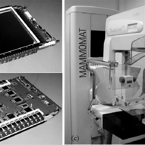 A Top View And B Bottom View Of Amorphous Selenium Detector C Download Scientific