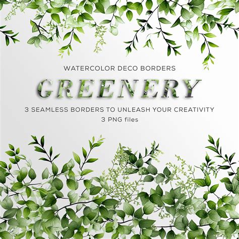 Free Greenery Border Clipart Download Free Greenery Border Clipart Png