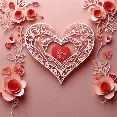 Premium Photo Vector Beautiful Happy Valentines Day Celebration Love Background Vector