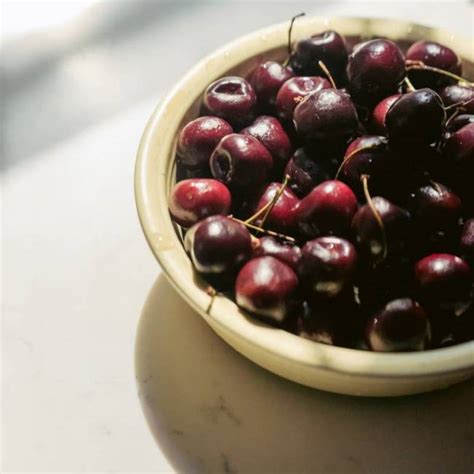 Fresh cherries