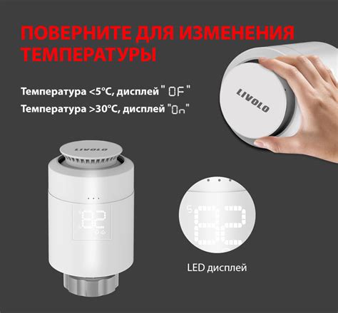Умная беспроводная термоголовка для радиатора ZigBee купить в Украине ...
