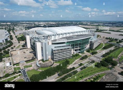 An Aerial View Of Nrg Stadium Sunday May 30 2021 In Houston The