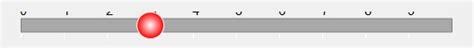 C How Can I Add Tick Lines With Values Numbers To The Custom Slider