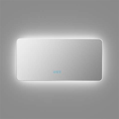 Maiy מראה מרחפת מלבנית עם נורת לד וחיבור Bluetooth Kuala