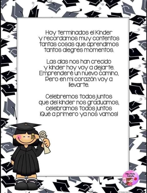 Pin De Monse En Fin De Ciclo Escolar Palabras De Graduacion