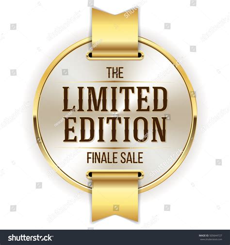 2,327 Limited Edition Gold Images, Stock Photos, 3D objects, & Vectors ...