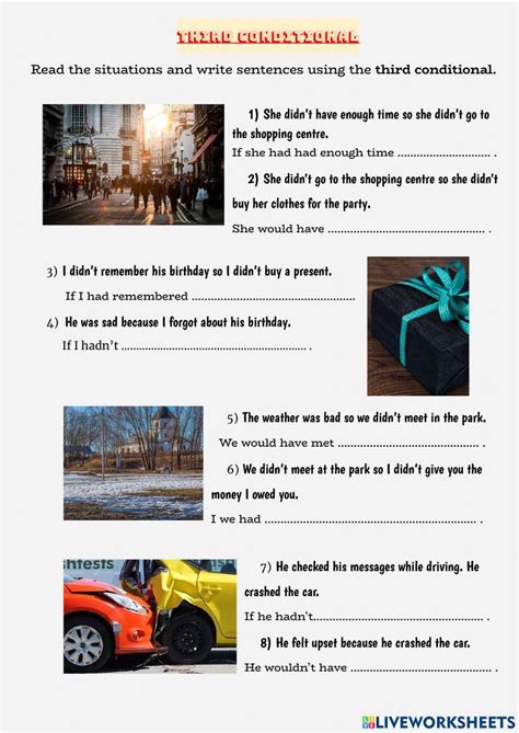 Third Conditional 1049730 Fervalle Liveworksheets