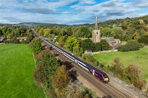 Class 222 002 Der Emr Zwischen Duffield Und Derby