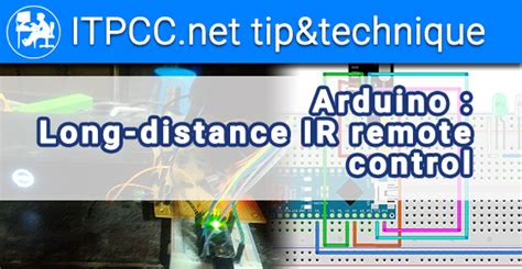 Arduino Wireless Long Distance Infrared Remote Control Via NRF L Module Itpcc