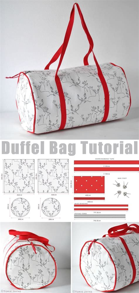 Duffel Bag Free Tutorial Pattern Artofit