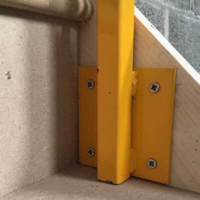 Stairwell Edge Protection Posts Safety Platforms