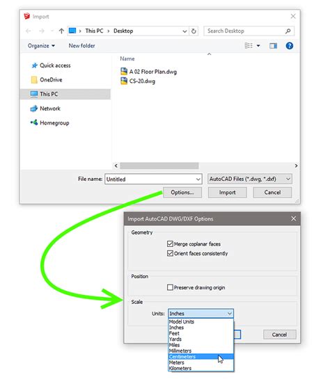 Import DWG At Correct Scale Pro SketchUp Community
