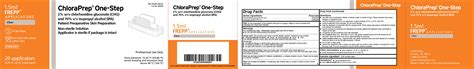 Chloraprep One Step Package Insert