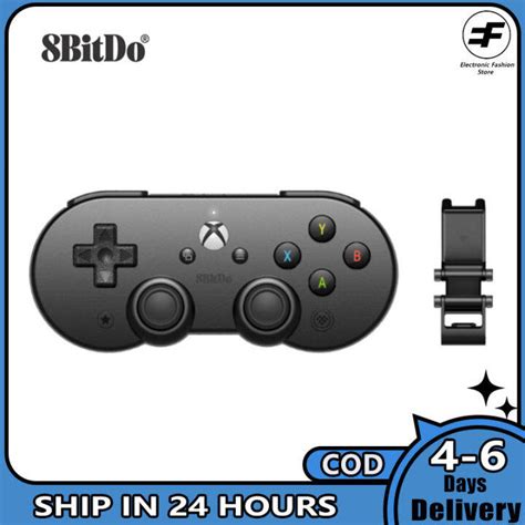 8bitdo Sn30 Pro Bluetooth Compatible Game Controller Gamepad With Holder Compatible For Xbox