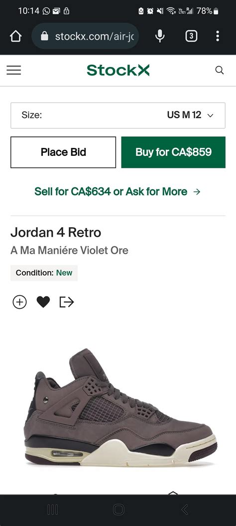 Whos Got The Best J4 A Ma Maniere Violet Ore Or Is It Too Early